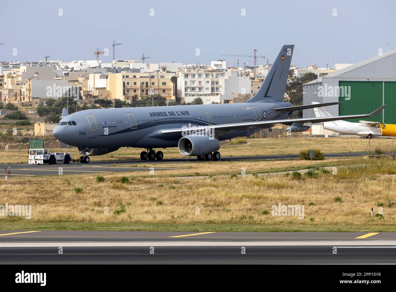 French Air Force Airbus A330-243(MRTT) (Reg: MRTT068) departing Malta ...