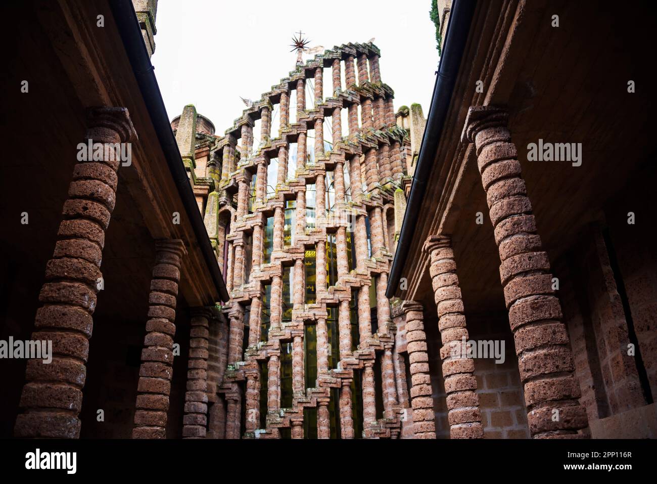 La Scarzuola, the Ideal City designed by architect Tomaso Buzzi Stock ...
