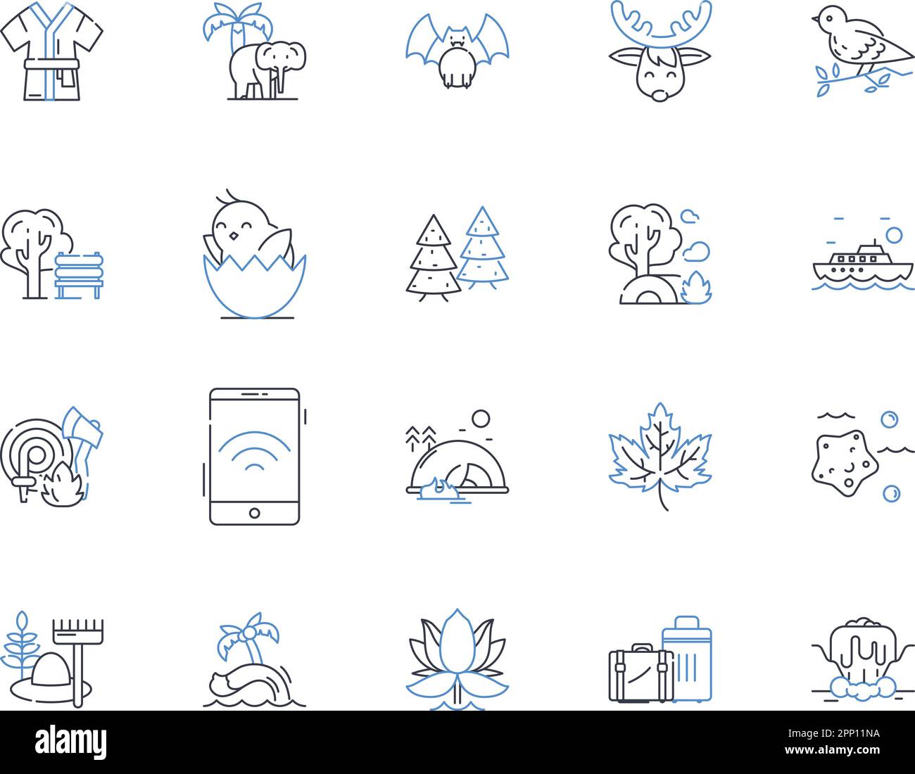 Forest menace Stock Vector Images - Alamy