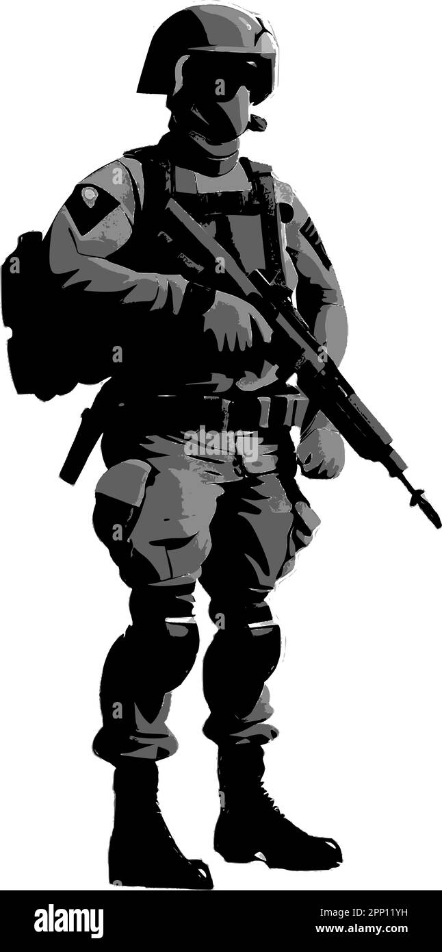Special forces soldier vector image Stock Vector Image & Art - Alamy