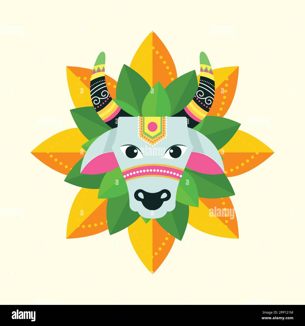 Cattle goddess Stock Vector Images - Alamy