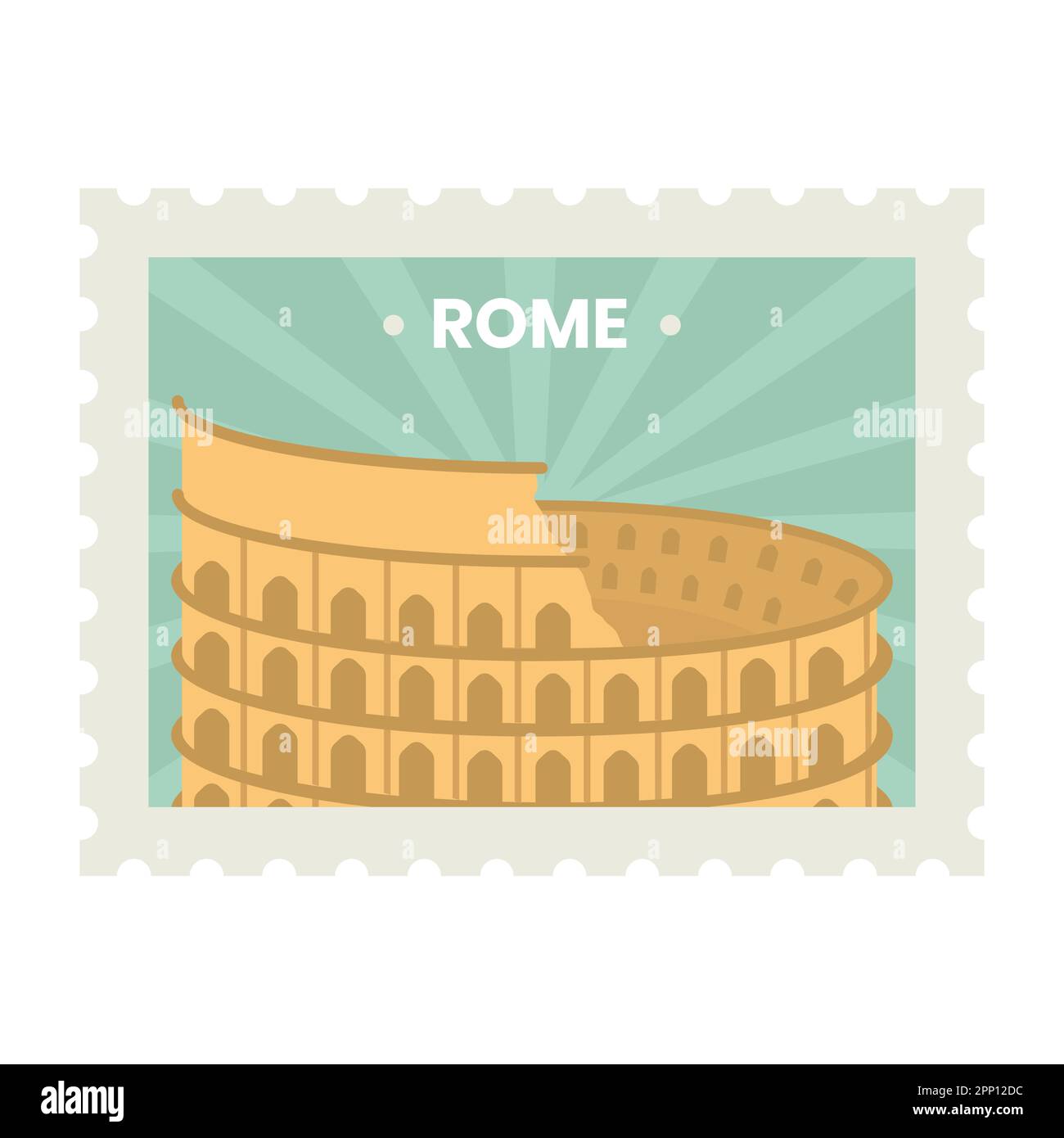 Tourist place rome Stock Vector Images - Alamy