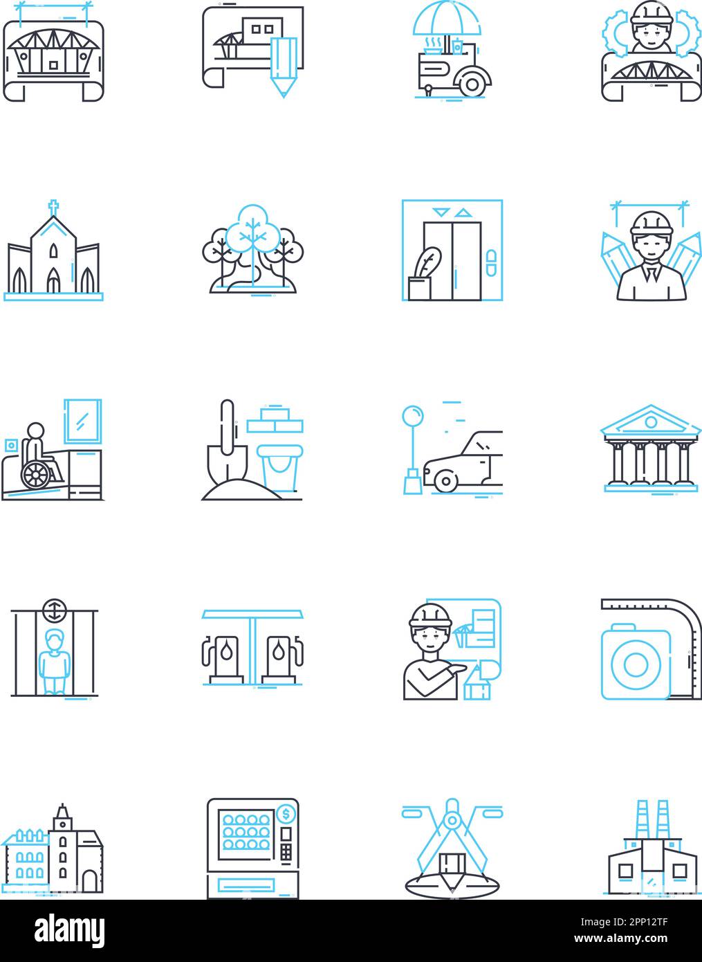 Designers linear icons set. Innovation, Creativity, Style ...