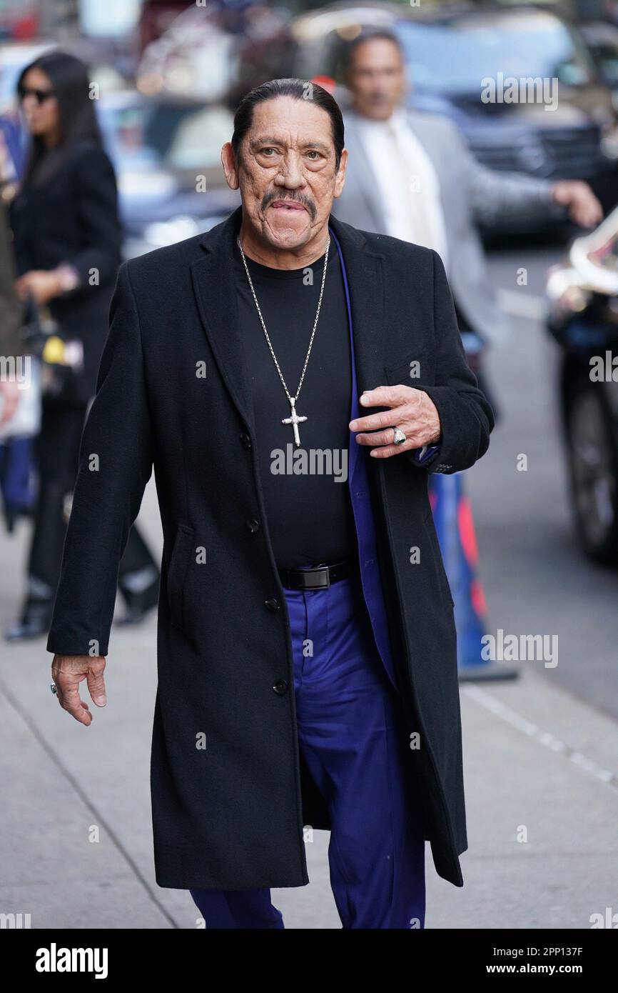 New York, NY, USA. 20th Apr, 2023. Danny Trejo out and about for ...