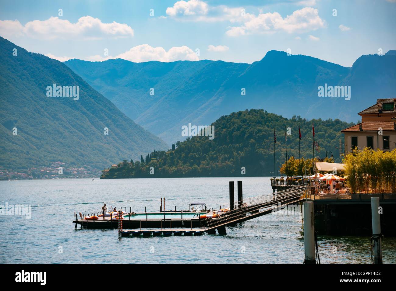 Beautiful lake como in italy hi-res stock photography and images - Alamy