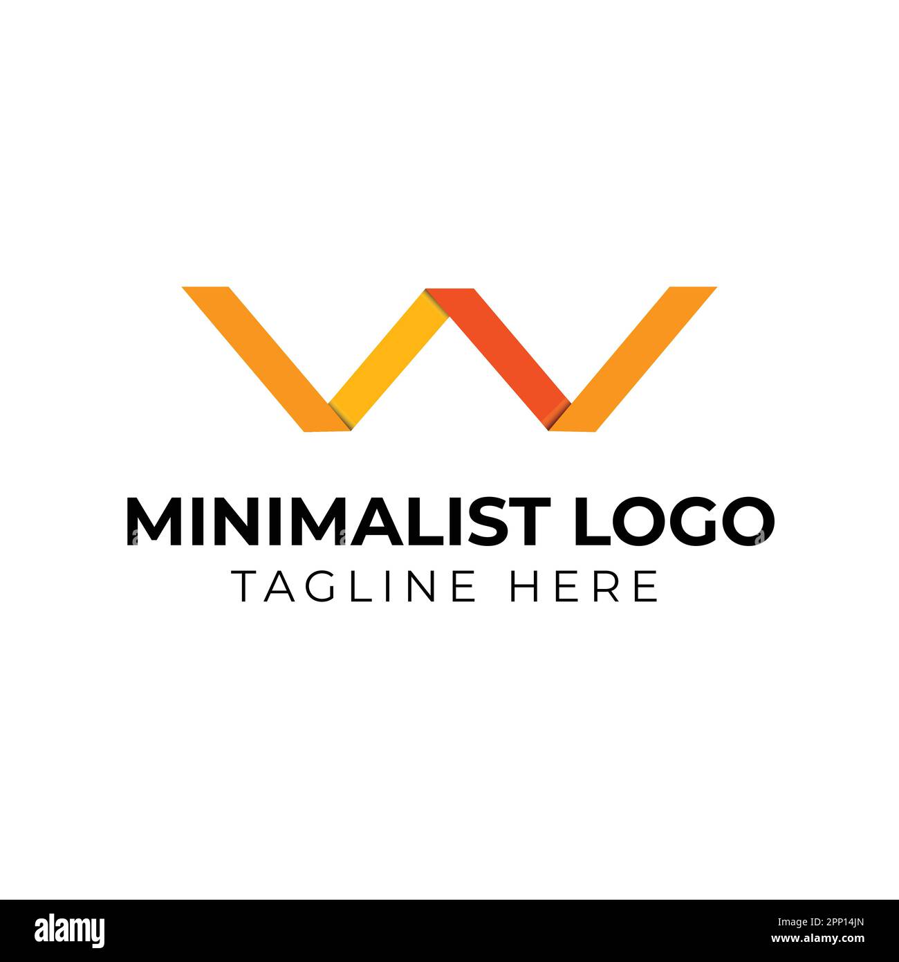 Minimalist letter logo design concept Stock Vector Image & Art - Alamy