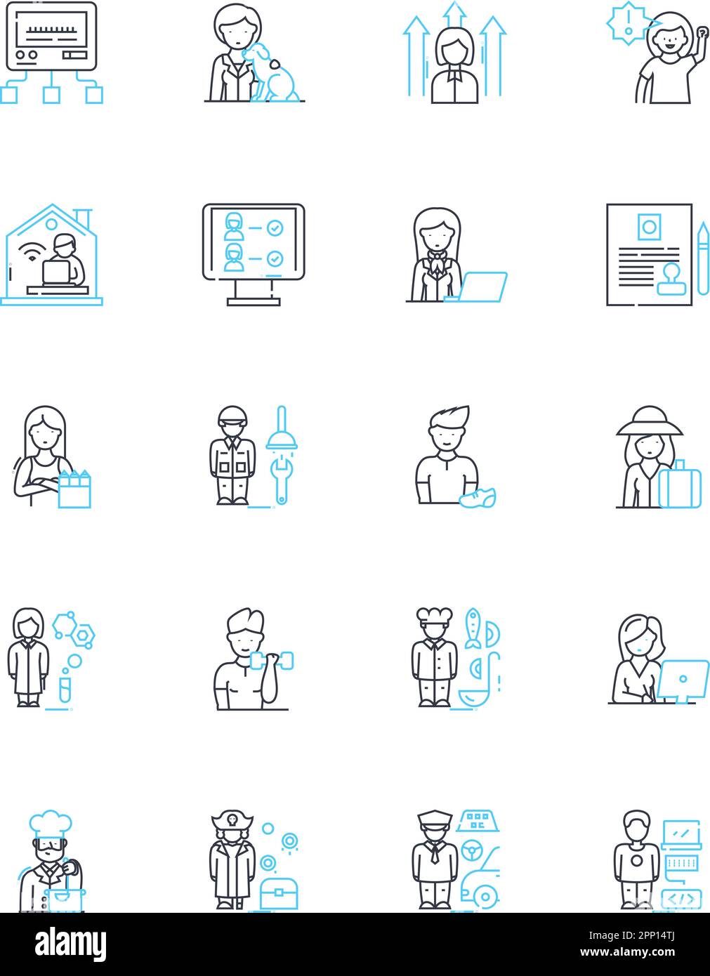 Collaborations linear icons set. Coalition, Partnership, Alliance ... Collaborations linear icons set. Coalition, Partnership, Alliance ...