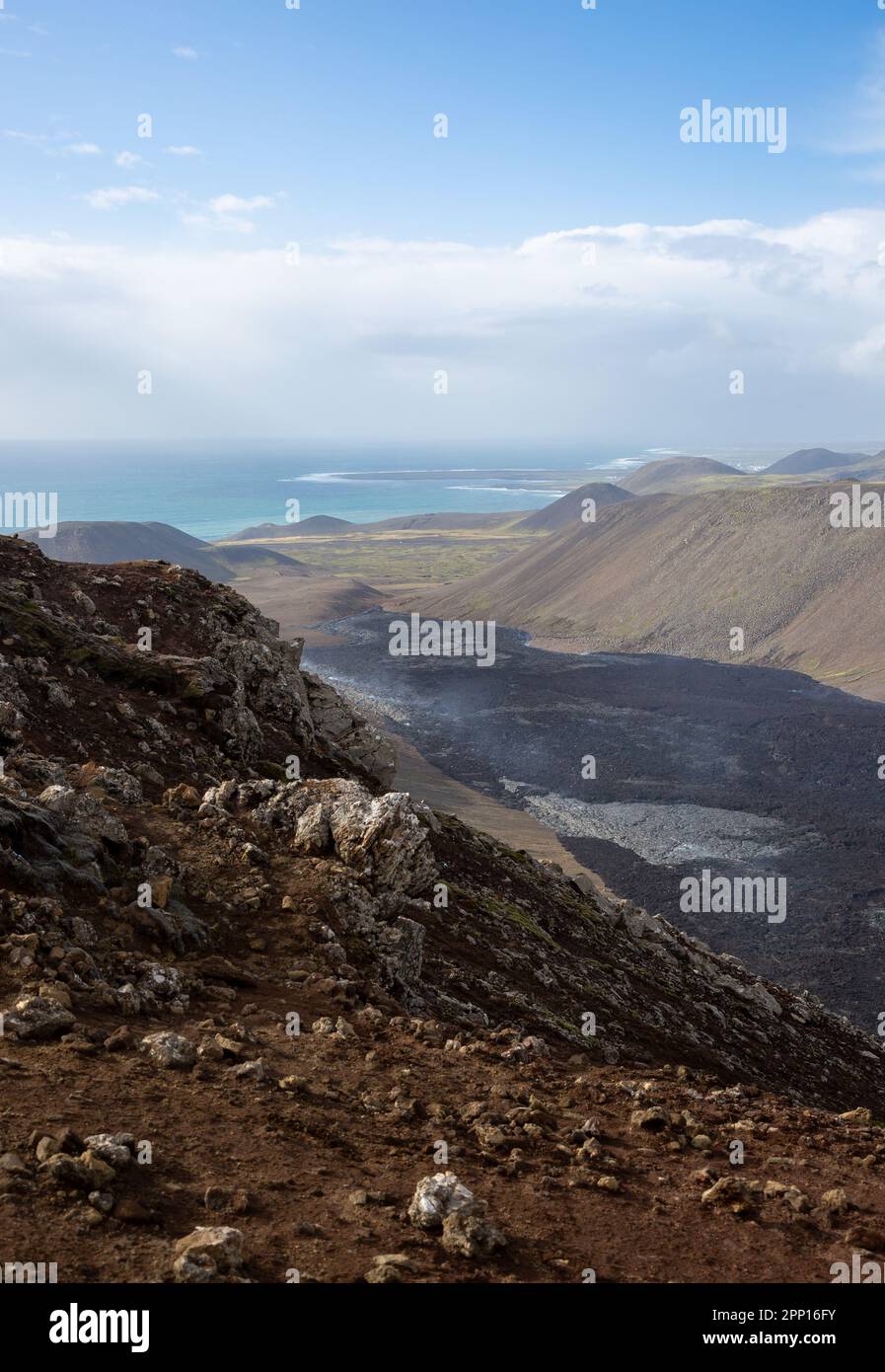 Fagradalsfjall eruption in iceland hi-res stock photography and images ...