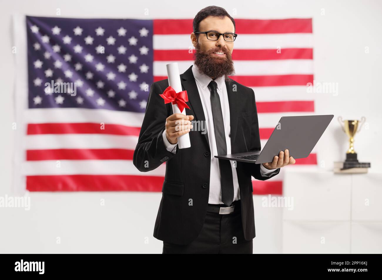 Graduate male suit hi-res stock photography and images - Alamy