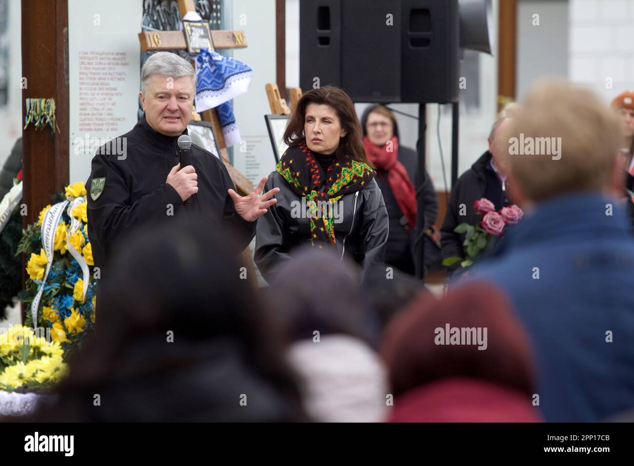 Non Exclusive: KYIV, UKRAINE - APRIL 21, 2023 - Fifth President of ...