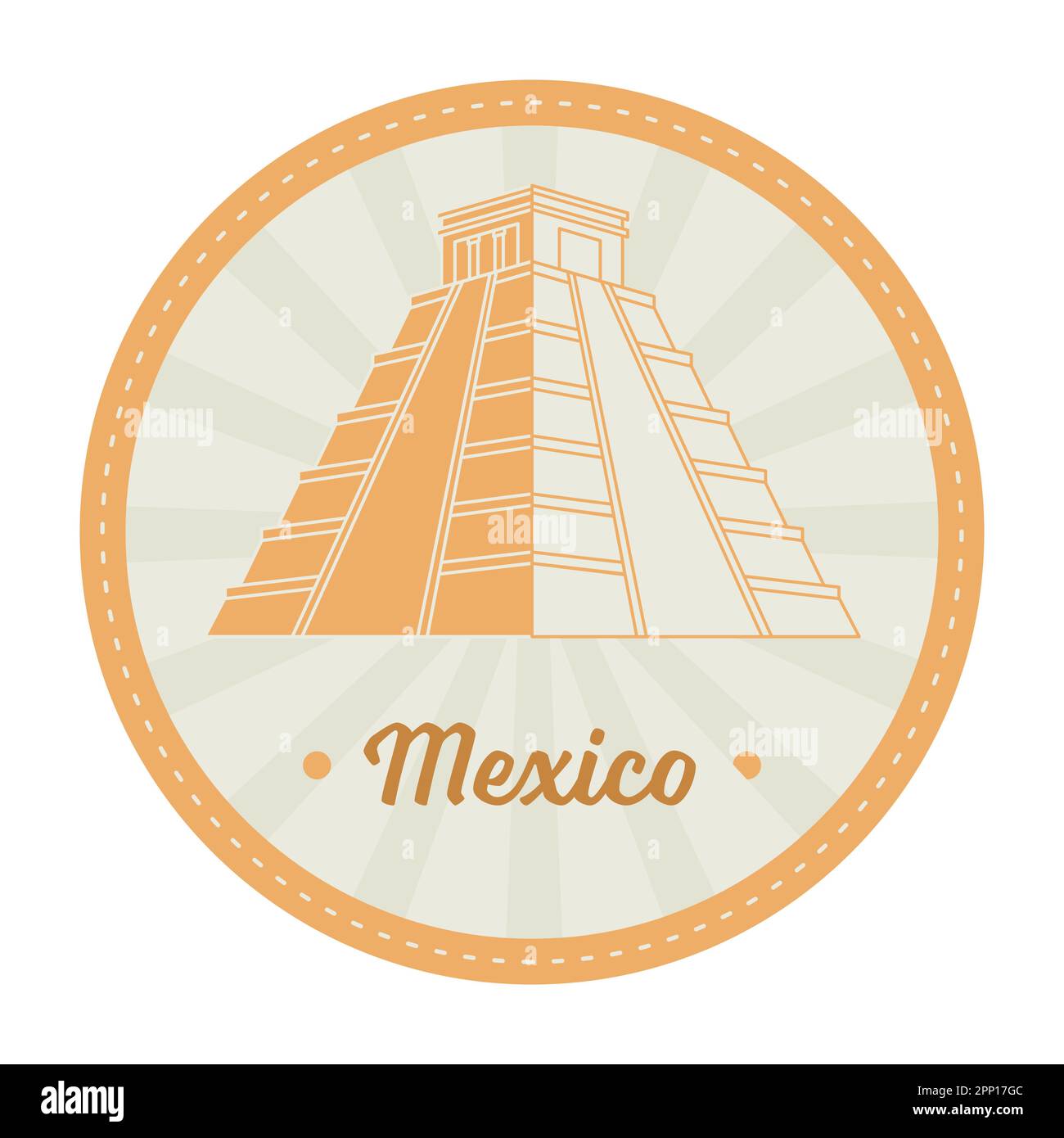 Mayan monument Stock Vector Images - Alamy