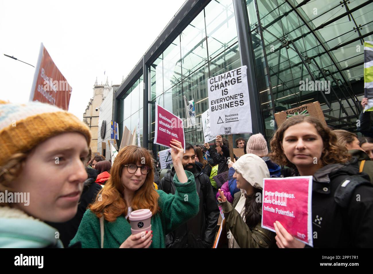 XR rebels protesting outside the Department for Energy, Security and ...