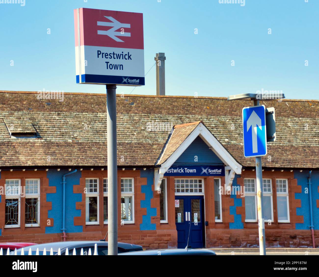 Prestwick, Scotland, UK 21st April, 2023. UK Weather: Sunny weather in ...