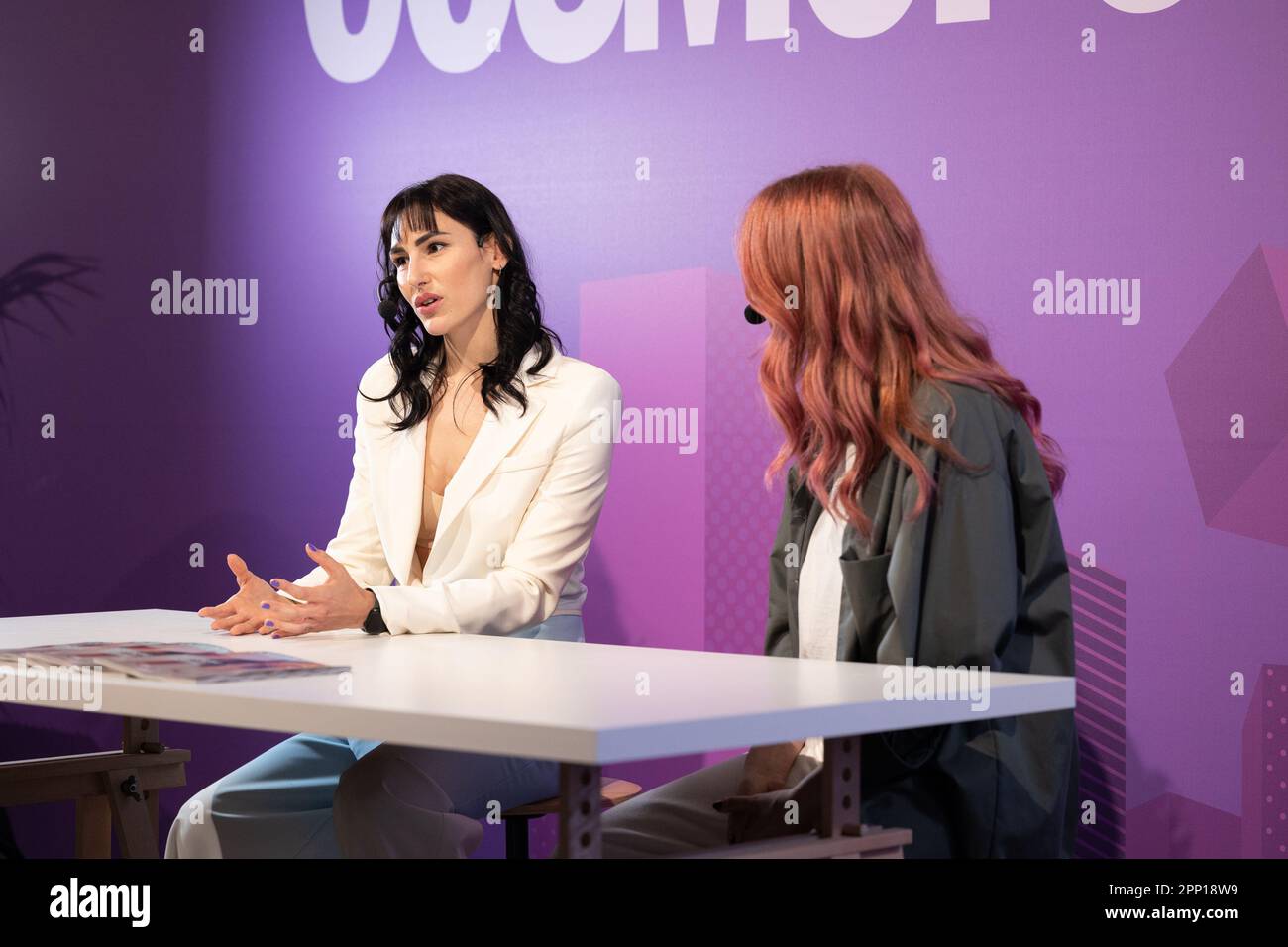 Milan, . 21st Apr, 2023. COSMOPOLITAN THE PLACE, Fuorisalone 2023 ...