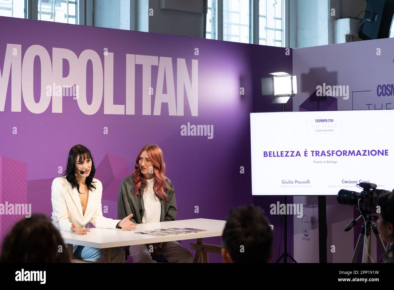 Milan, . 21st Apr, 2023. COSMOPOLITAN THE PLACE, Fuorisalone 2023 ...