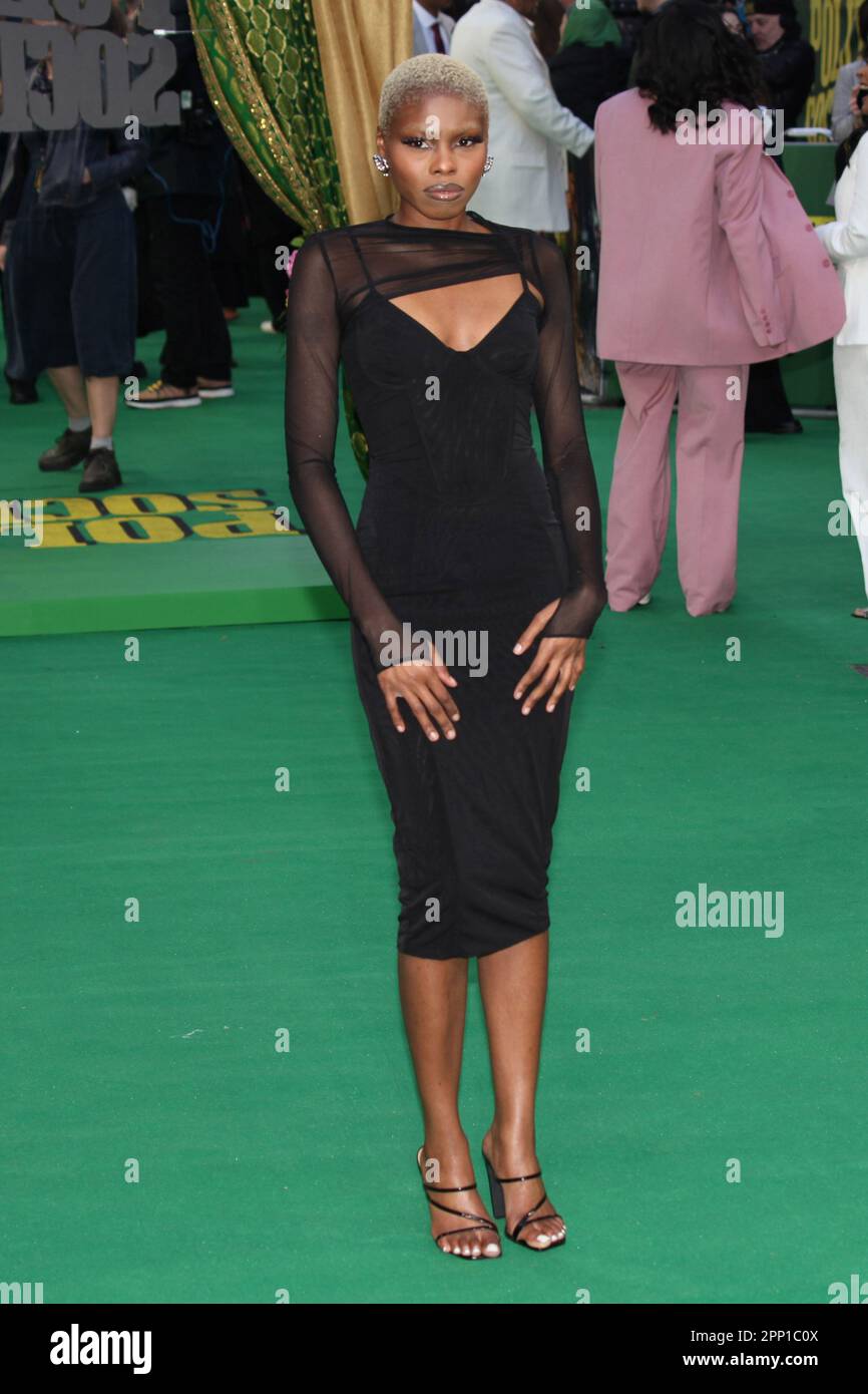 London, UK. Jasmine McKing at the Polite Society film screening. Curzon ...
