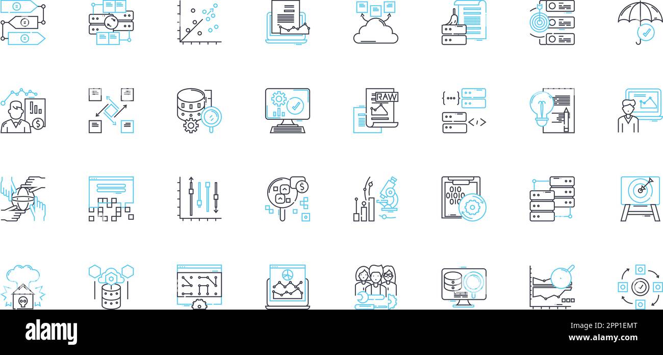 Human Compliance Linear Icons Set Obligation Conformity Adherence