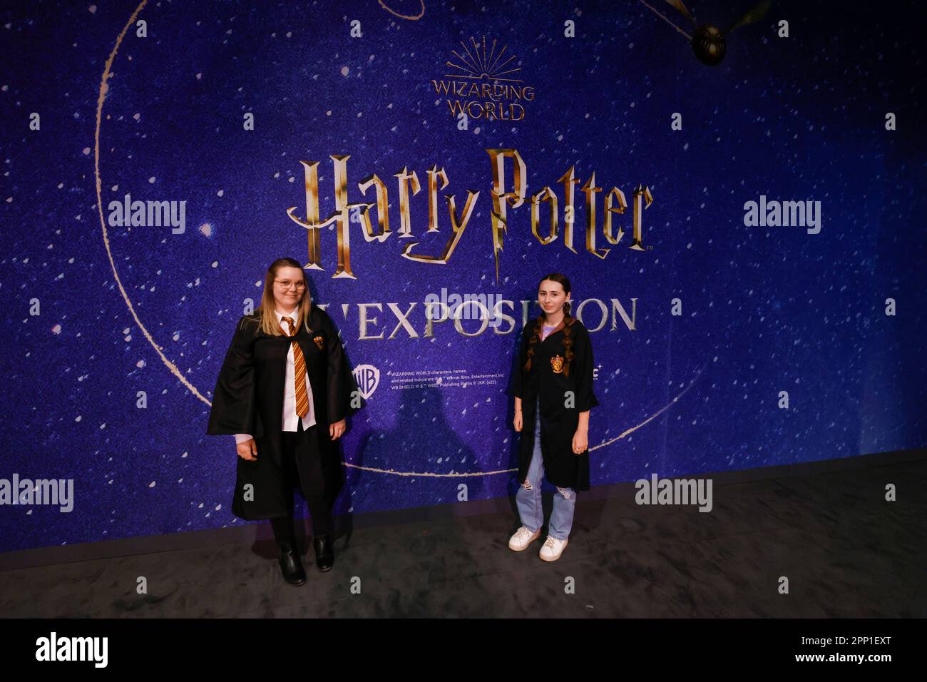 HARRY POTTER EXHIBITION IN PARIS Stock Photo - Alamy