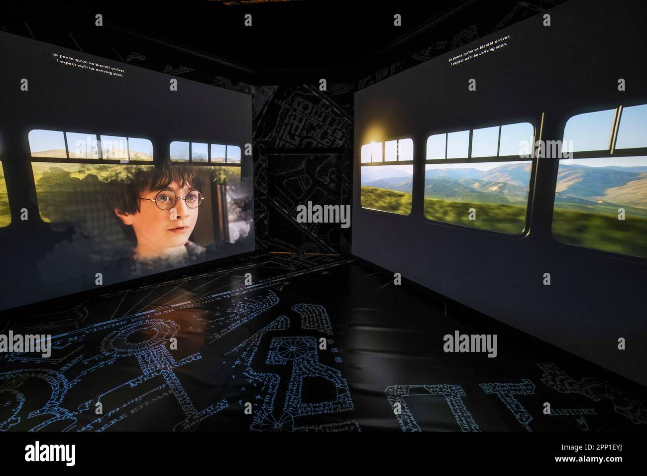 HARRY POTTER EXHIBITION IN PARIS Stock Photo - Alamy