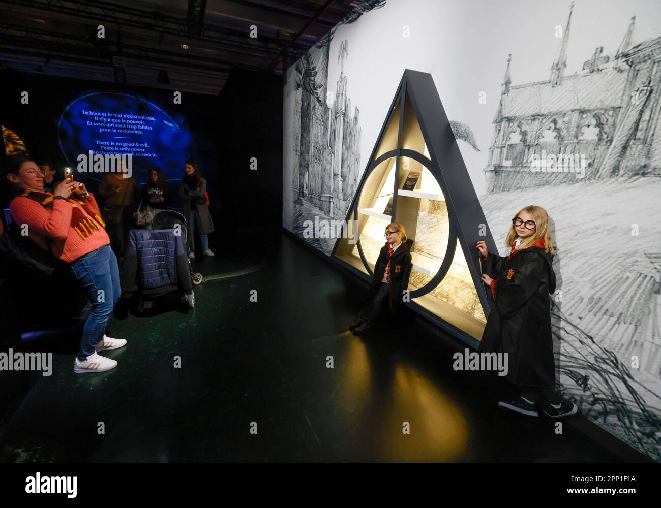 HARRY POTTER EXHIBITION IN PARIS Stock Photo - Alamy