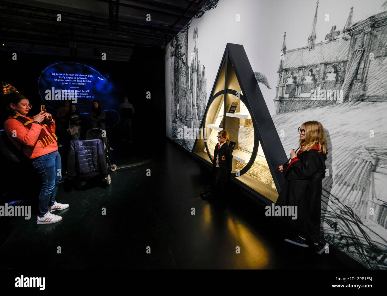 HARRY POTTER EXHIBITION IN PARIS Stock Photo - Alamy