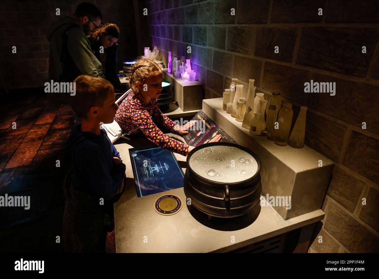 HARRY POTTER EXHIBITION IN PARIS Stock Photo - Alamy