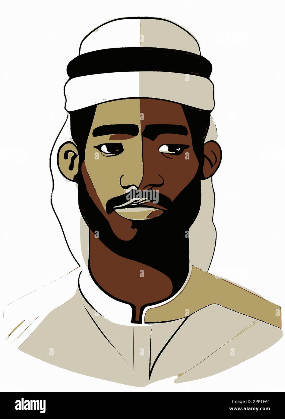 Islamic traditional clothing Cut Out Stock Images & Pictures - Alamy
