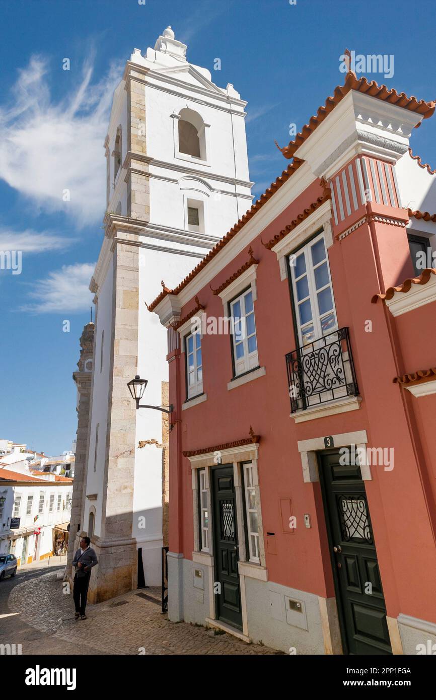 LAGOS, PORTUGAL - 16th APRIL 2023: View of the baroque Church of St ...
