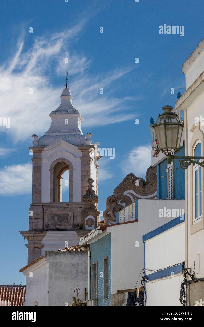View of the baroque Church of St. Anthony monument landmark in Lagos ...