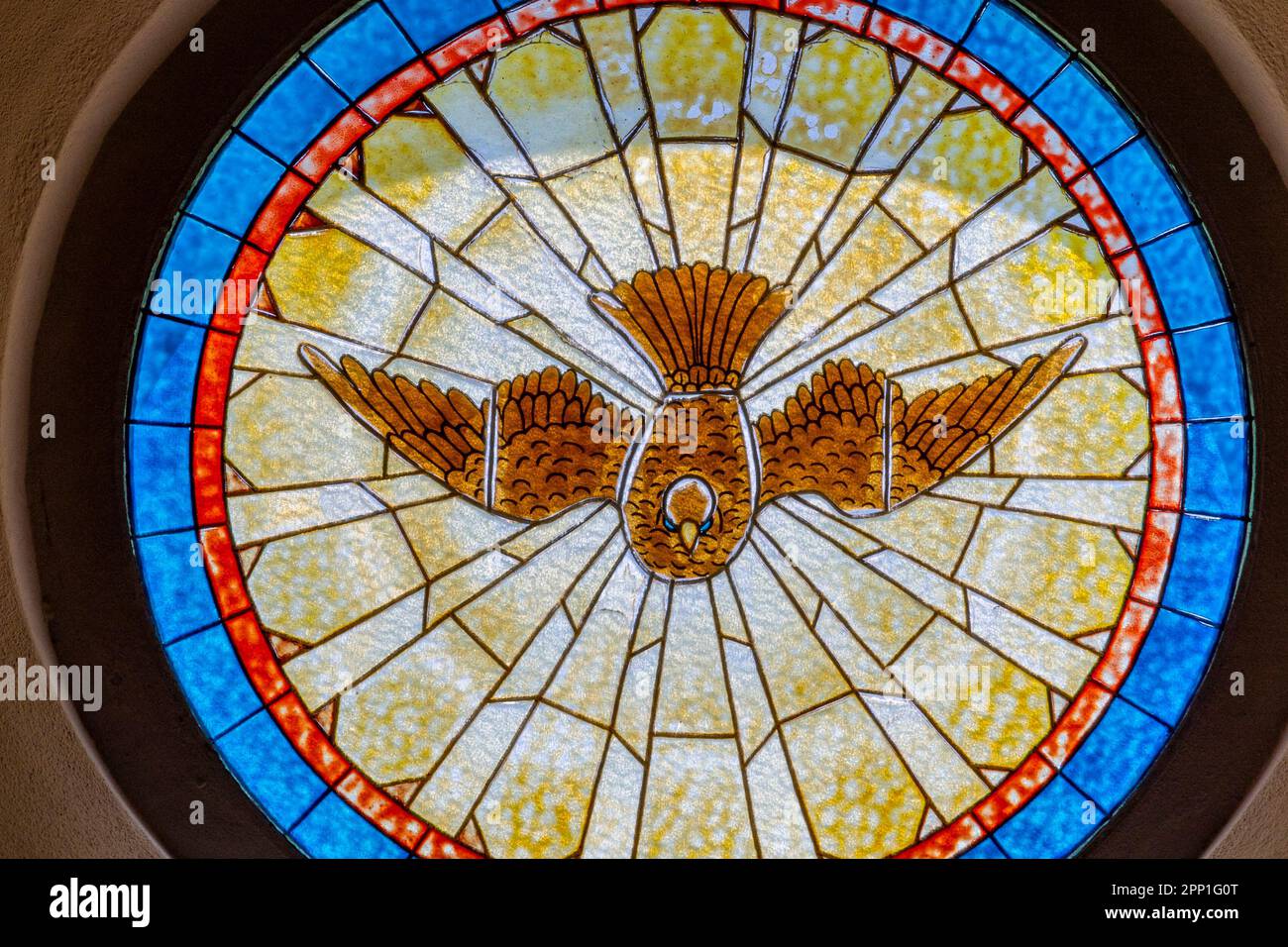 Dove Stained Glass Mosaic