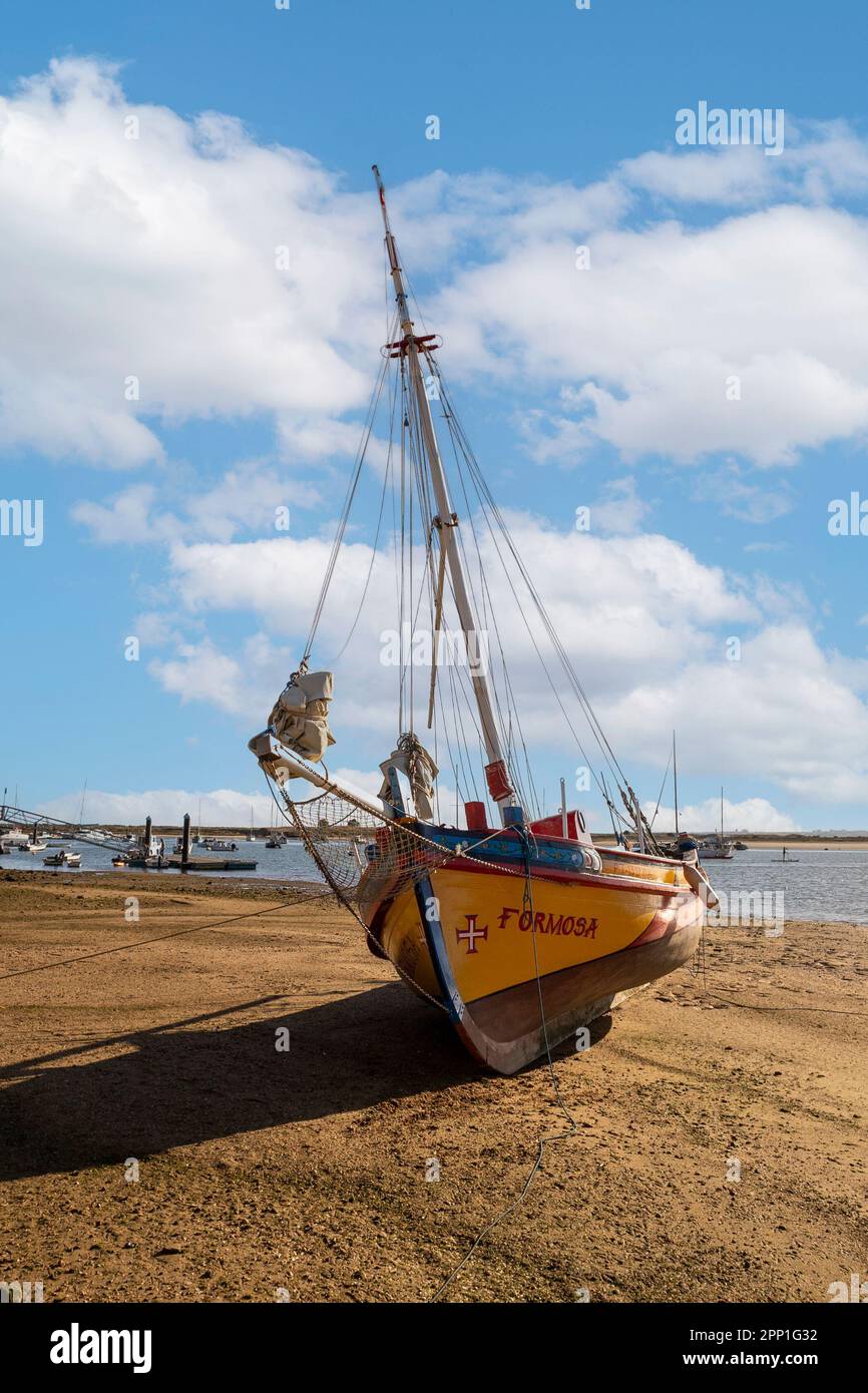 ALVOR, PORTUGAL - 16th APRIL, 2023: Beautiful Portuguese traditional ...