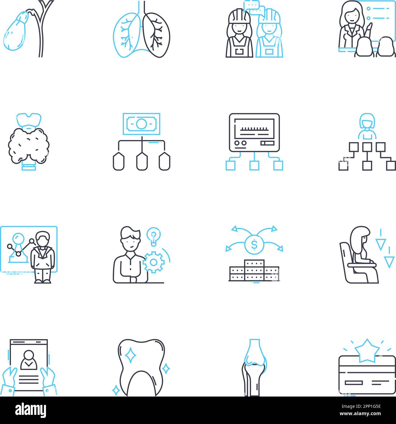 Legal equality linear icons set. Justice, Equity, Fairness, Rights ...