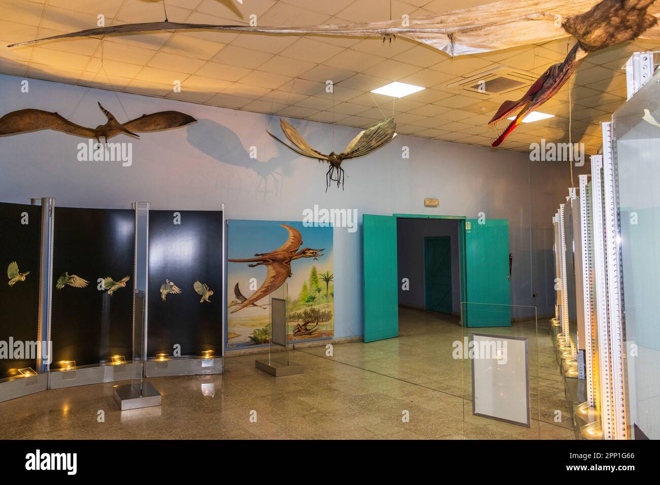 Various exhibits on the display of the science museum Stock Photo - Alamy