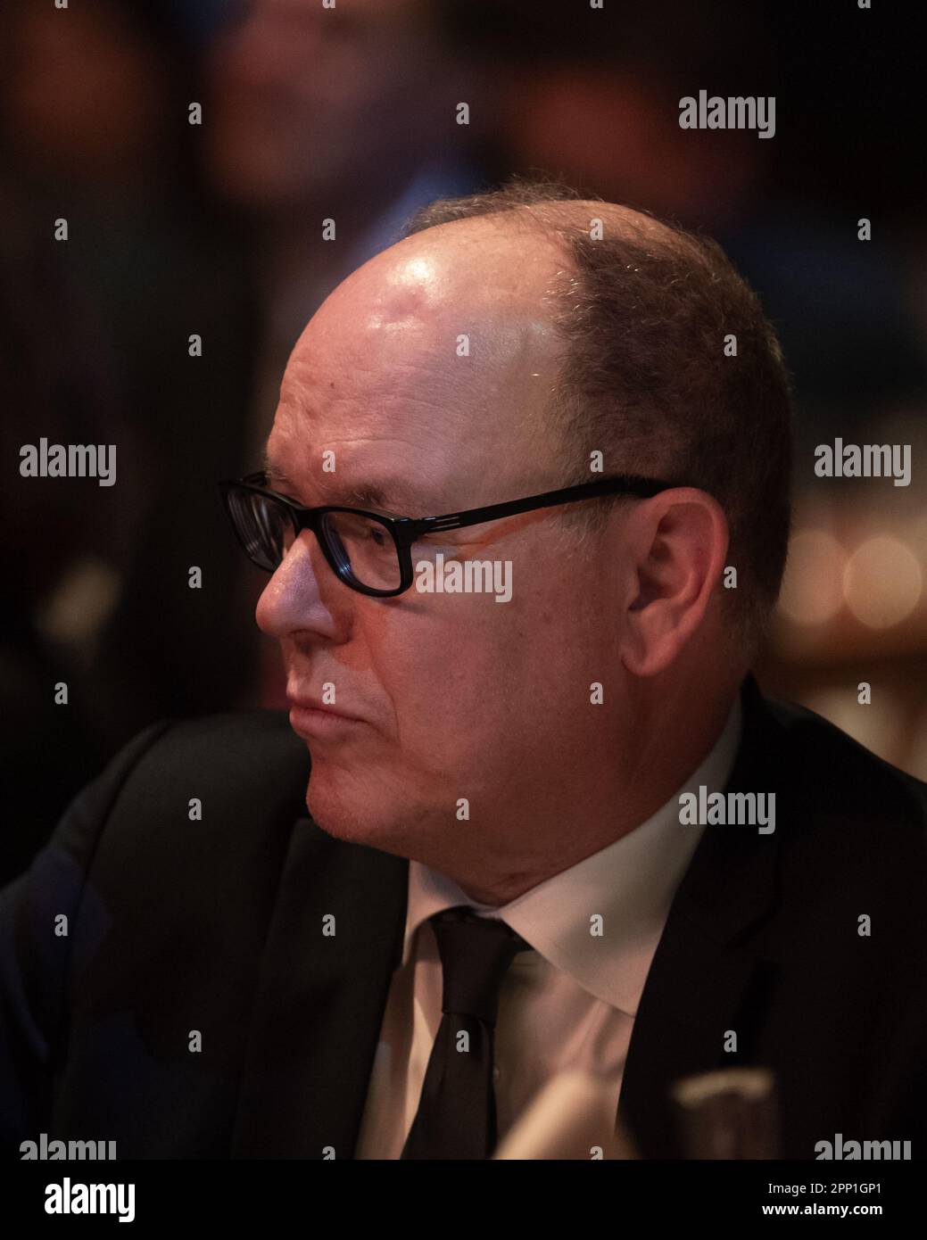 Prince Albert II de Monaco seen during the Rugby Club Toulonnais (RCT ...