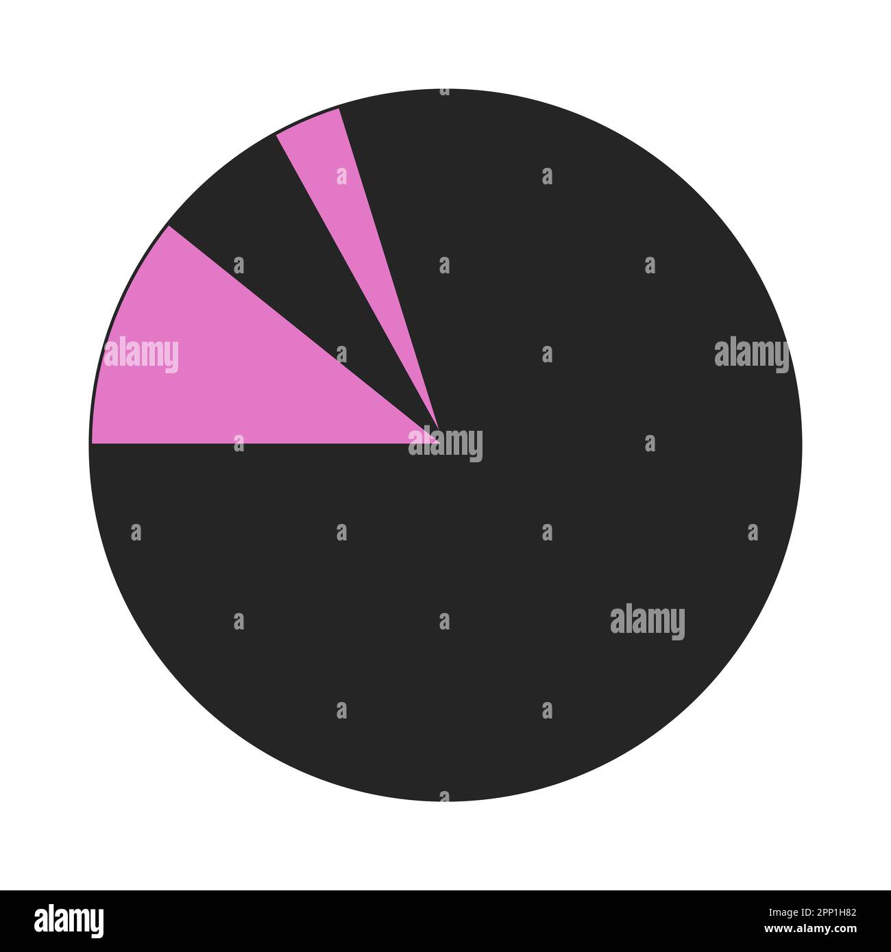 Circular statistical graphic flat line color vector icon Stock Vector Image & Art - Alamy