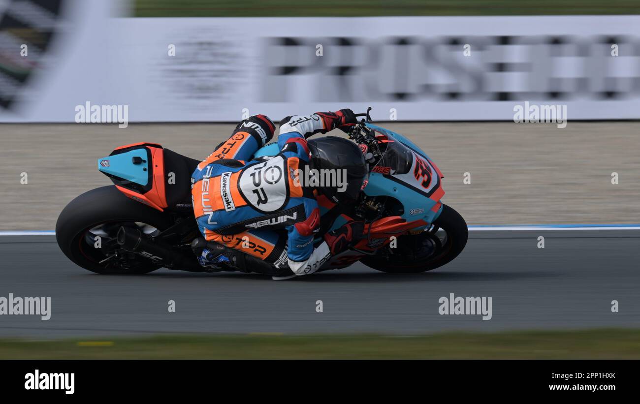 Assen, Netherlands. 21st Apr, 2023. N°32 Isaac Vinales ESP Kawasaki ZX ...