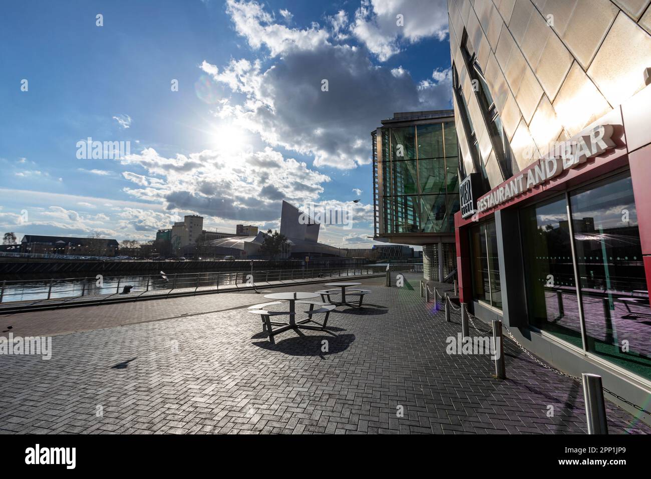 Pier Eight Restaurant, The Lowry a theatre and gallery complex ...