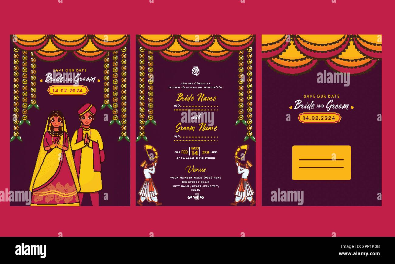 Indian reception Stock Vector Images - Alamy