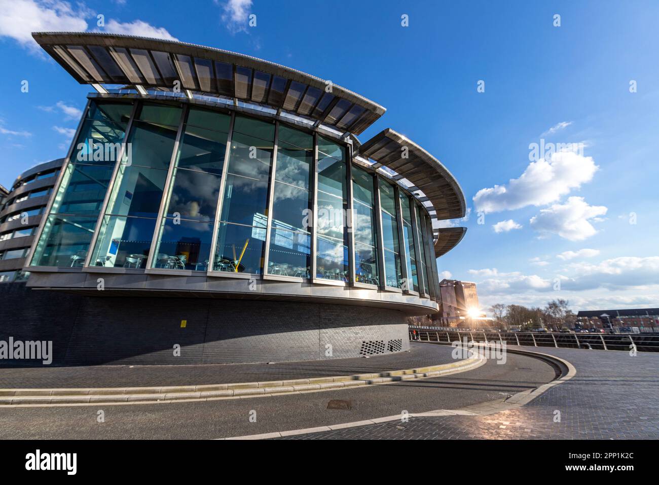Quays Theatre, MediaCityUK, Salford Quays, Manchester Ship Canal ...