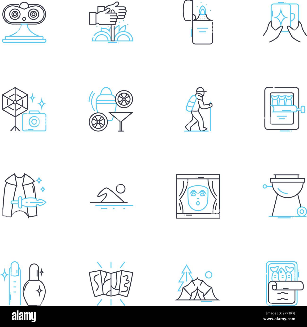 Challenging trekking Stock Vector Images - Alamy