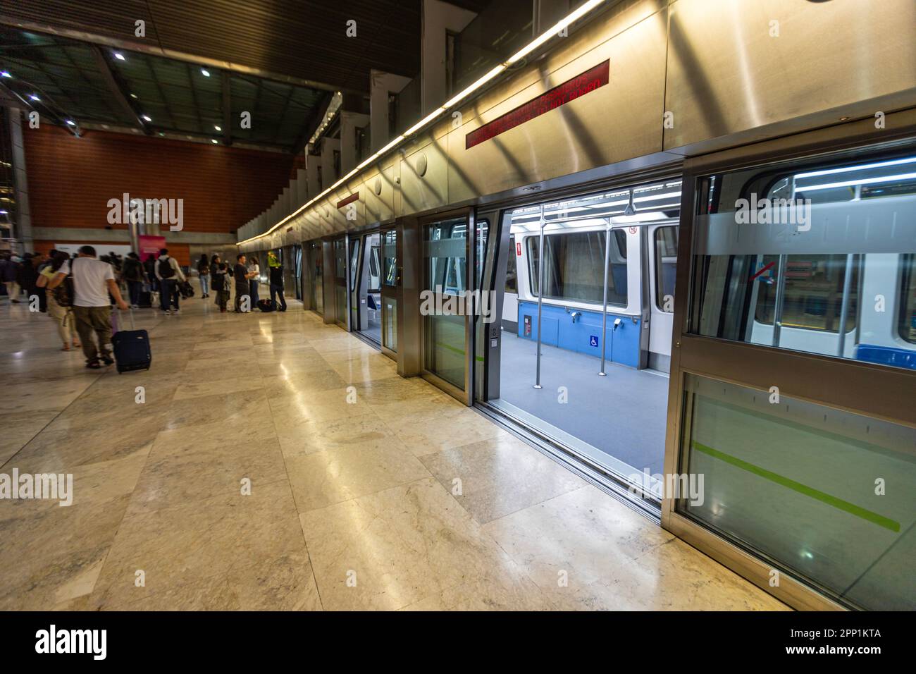Automatic subway guided train hi-res stock photography and images - Alamy