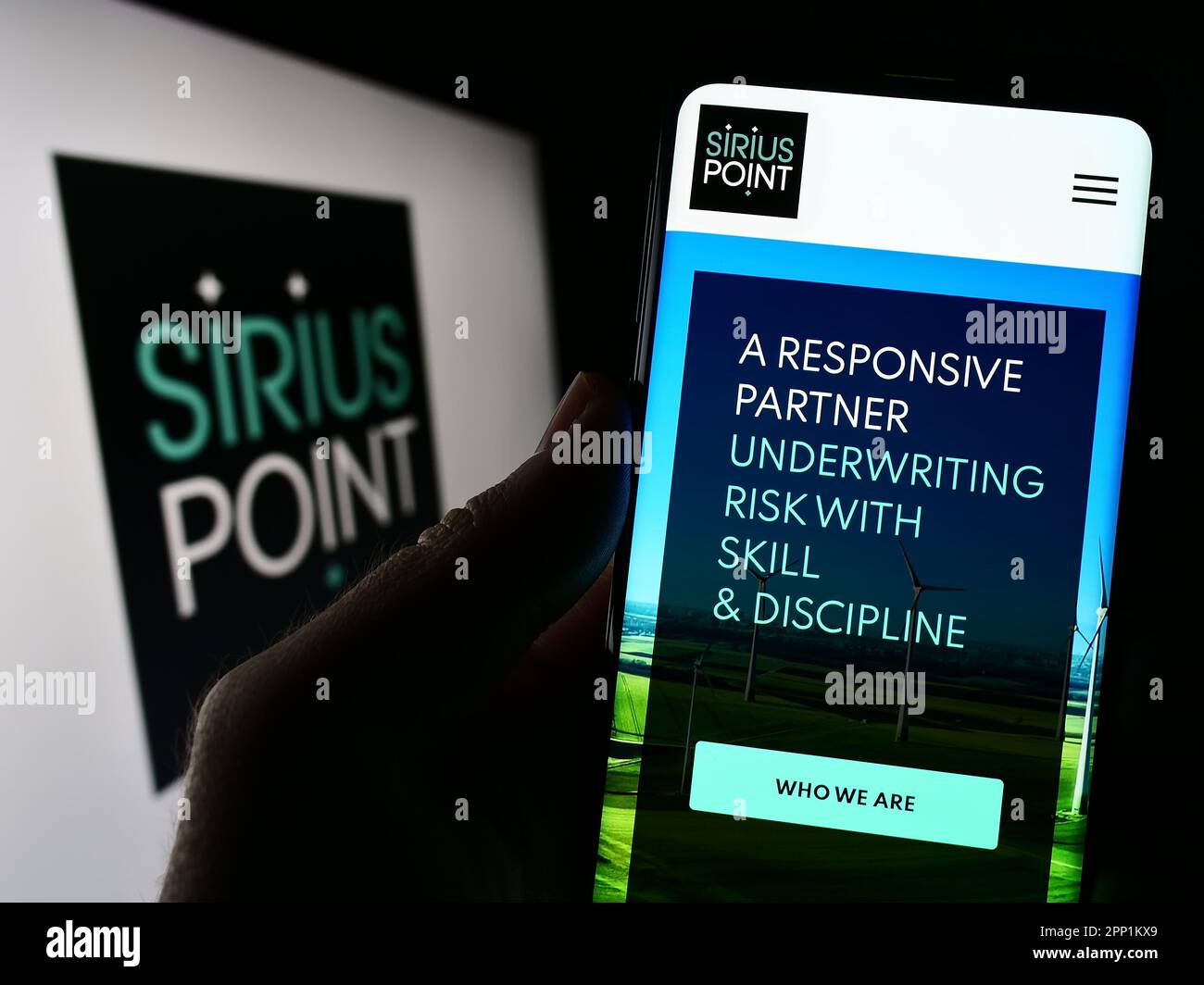 Siriuspoint logo hi-res stock photography and images - Alamy