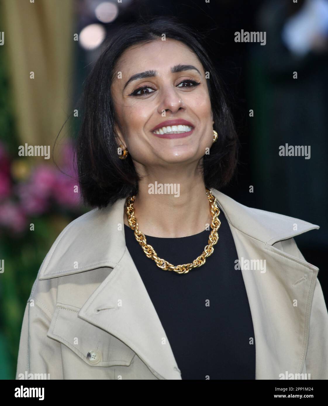London, UK. Anita Rani at the Polite Society film screening. Curzon ...