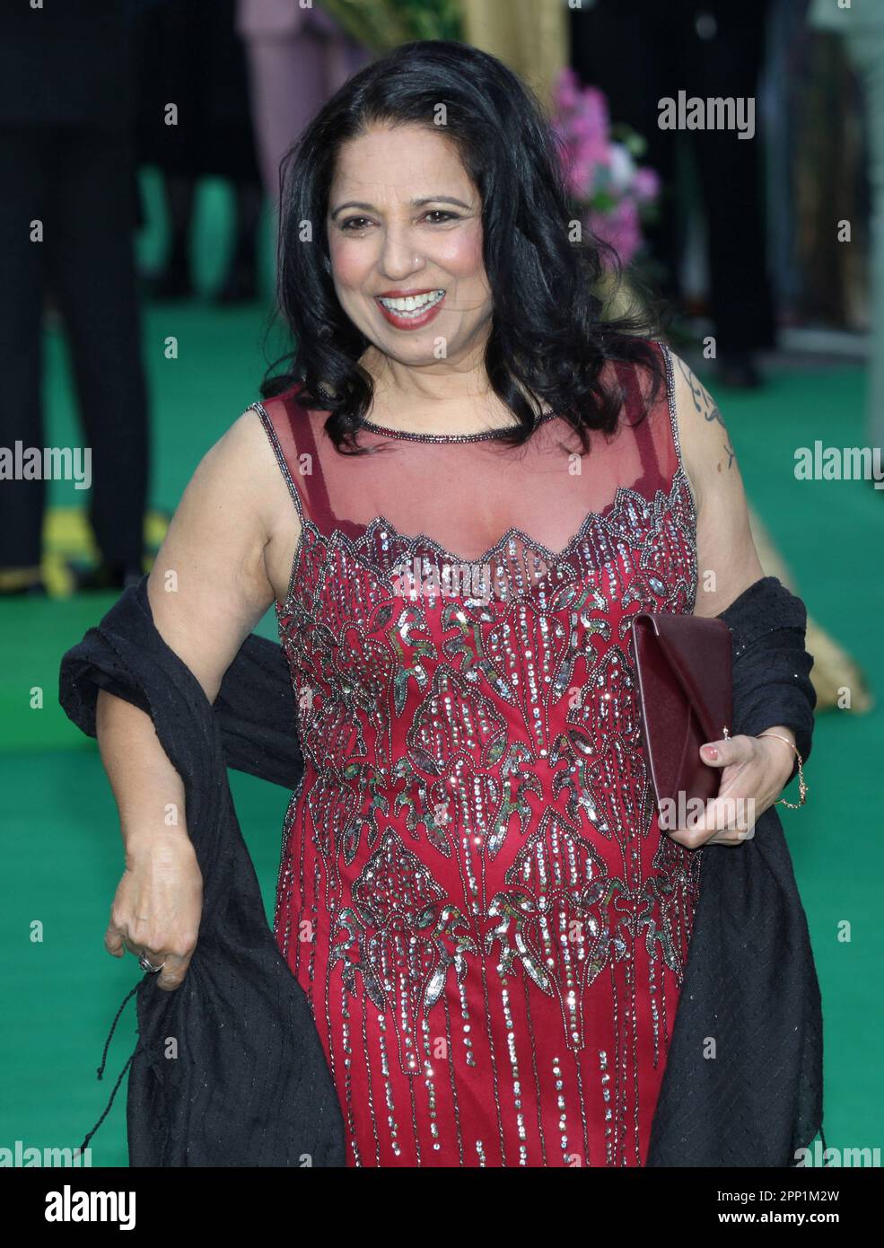 London, UK. Shobu Kapoor at the Polite Society film screening. Curzon ...