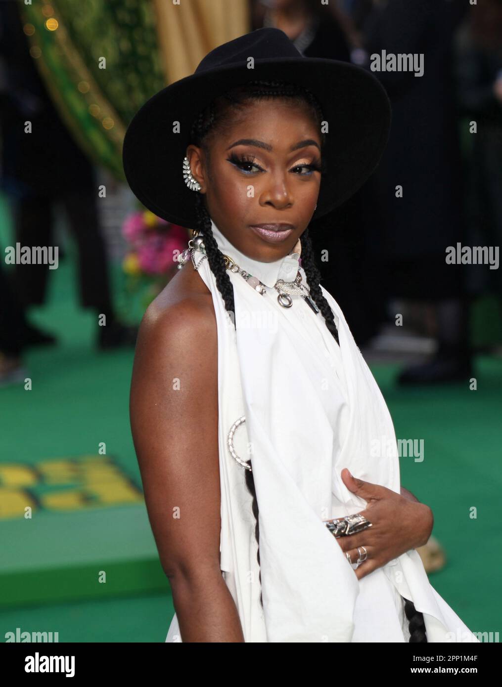 London, UK. Seraphina Beh at the Polite Society film screening. Curzon Cinema. London. 19th ...