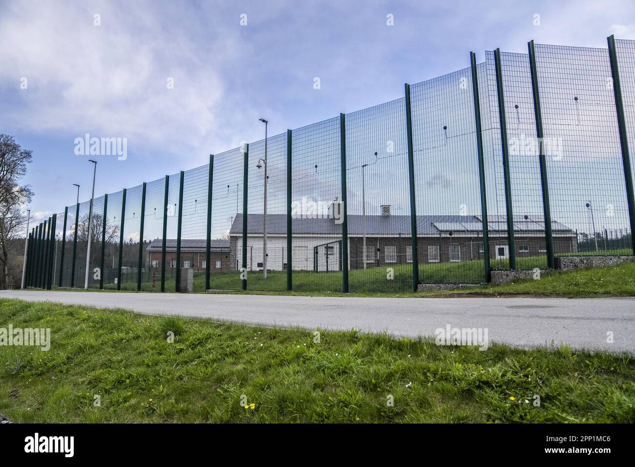 Saint Hubert, Belgium. 21st Apr, 2023. the detention center of Saint ...