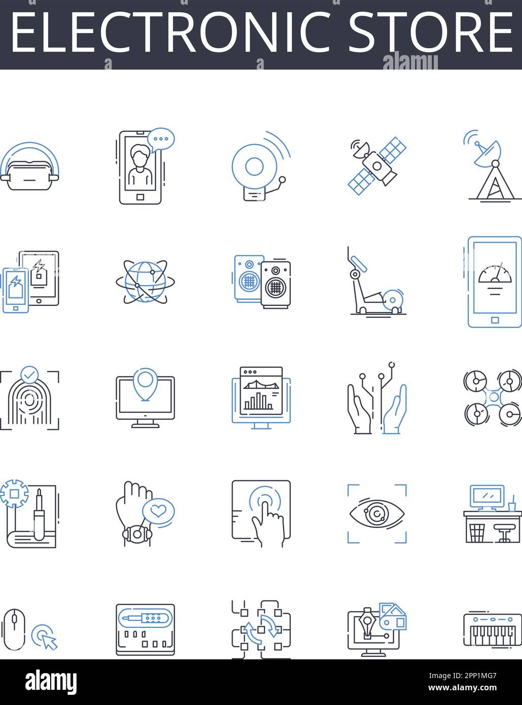 Radio shack store Stock Vector Images - Alamy