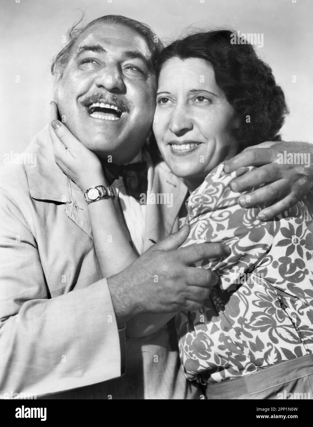 Henry Armetta, Inez Palanga, Publicity Portrait for the Film, "Road ...
