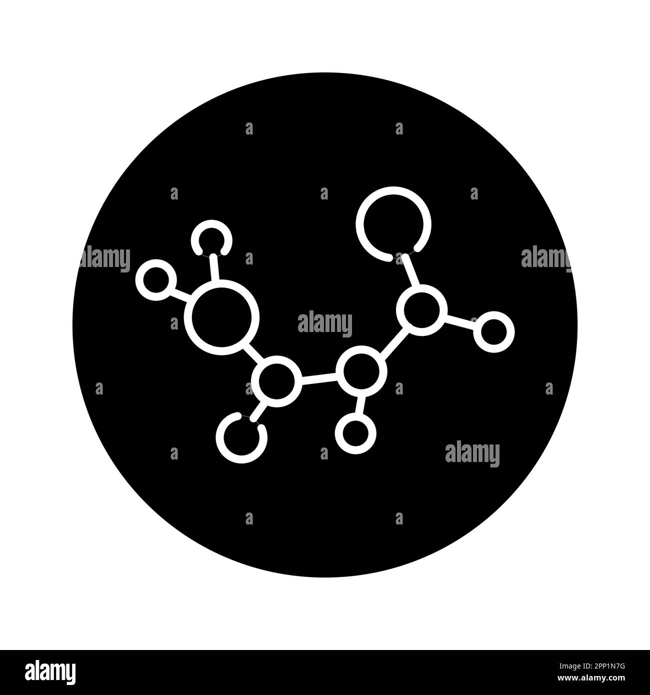 Atom icon gold Stock Vector Images - Alamy