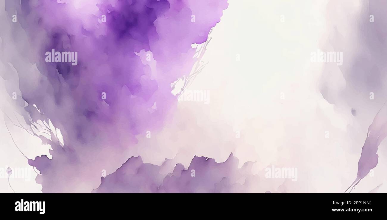 Purple liquid watercolor abstract background. Dye splash style. Alcohol ...